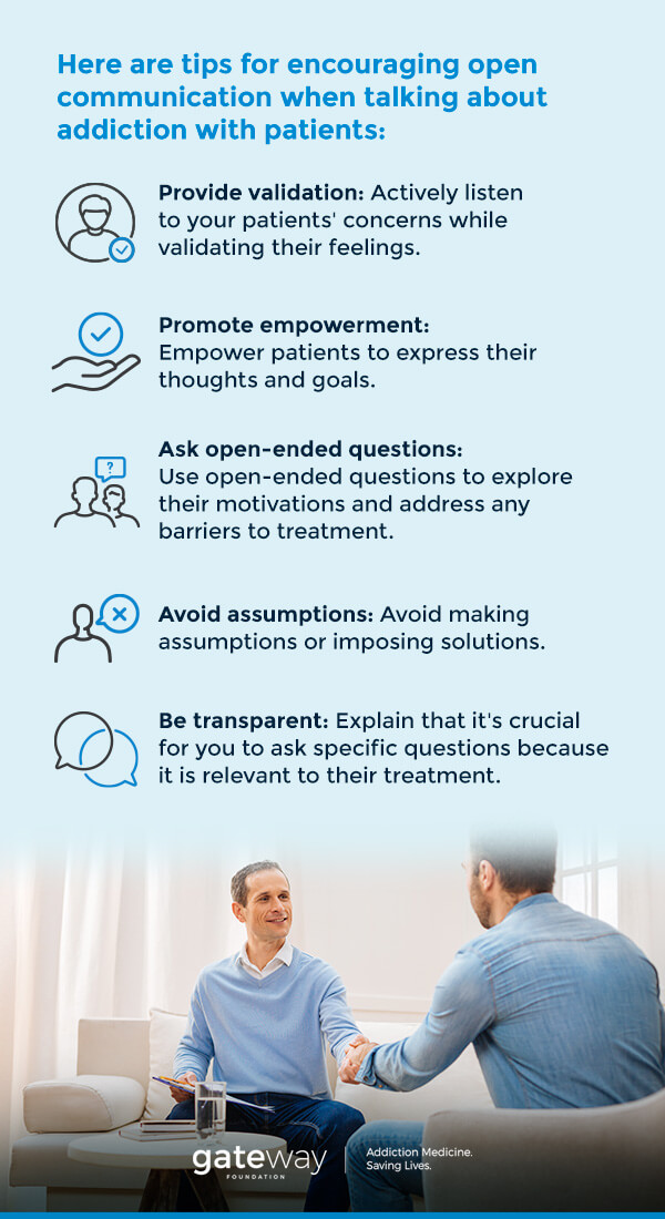 How to Talk With Patients About Substance Use Disorder